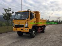China 4x4 5-10t Load Capaicty Light Duty Commercial Trucks Sinotruk Brand Euro3 Lhd for sale