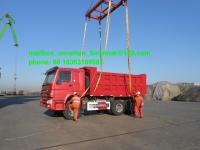 China 336hp Red Heavy Duty Dump Truck Sinotruk 18m3 Mid Lifting For 40t Load for sale