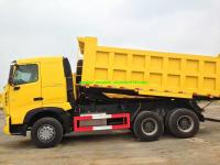 China 6x4 A7 Sinotruk 10 Wheel Dump Truck 20m3 Front Lifting U Type Conatiner For 40-50t Load for sale