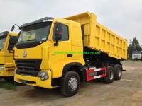 China 6x4 A7 Sinotruk 10 Wheel Dump Truck 20m3 Front Lifting U Type Conatiner For 40-50t Load for sale