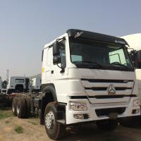 China White SINOTRUK HOWO 6X4 Heavy Cargo Truck Euro II Emission Standard for sale