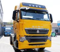 China Euro 2 HW 76 Cab Howo Prime Mover Tractor 4*2 Drive Wheel Truck for sale