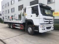 China SINOTRUK HOWO 6X4 HEAVY CARGO TRUCK LOW BED 290HP HF7 / HF9 FRONT AXLES 40 TON for sale