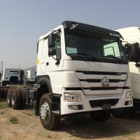 China SINOTRUK HOWO 6X4 HEAVY CARGO TRUCK LOW BED 290HP HF7 / HF9 FRONT AXLES 40 TON for sale