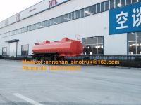 China 2 Axles Oil Fuel Tank Trailer Heavy Duty Semi Trailers Q345 Carbon Steel Material for sale