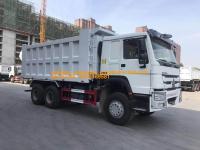 China Euro4 Sino Howo Dump Truck 381hp 20M3 Front Lifting 6x4 10 Wheels Low Noise for sale