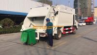 China 4x2 6 Tires Compressor Garbage Truck Of Sinotruk Howo7 8M3-10M3 for sale