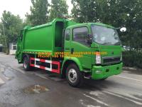 China 4x2 6001 - 10000L Garbage Compactor Truck Special Purpose Truck Diesel Fuel Type for sale