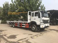 China 4x2 6 Tires Sinotruk Howo Flatbed Truck For 10- 20T Load Capaicty LHD for sale