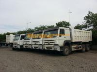 China Ghana 6x4 10 Wheels Heavy Duty Dump Truck 20M3 Mid Lifting Tipper Truck LHD for sale