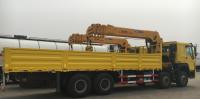 China Howo 8x4 Cargo Truck Mounted Crane 12ton To 20 Ton High Performance for sale