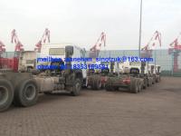 China Sinotruk 6x4 10 Wheels Tractor Truck 371hp HW79 Cabin With 2 Sleepers And Air Conditioner for sale