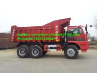 China 70T Mining Heavy Duty Dump Truck 6x4 Sinotruk Howo 30M3 Euro2 LHD Tipper Truck for sale