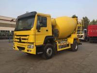 China CCC Passed Fuel Saving Sinotruk Jowo 4x2 Self Loading 6 CBM Mini Concrete Mixer Truck for sale