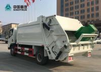China Sinotruk Howo 4*2 Light Truck 10CBM Waste Compactor Truck For City Cleaning for sale