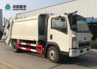 China Sinotruk Howo 4*2 Light Truck 10CBM Waste Compactor Truck For City Cleaning for sale