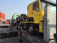 China Sinotruck Howo7 6x4 10wheels 371hp 420hp LHD tractor truck Euro2 for sale