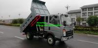 China Diesel 95km / H RHD Light Duty Dump Trucks for sale
