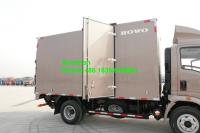 China Manual Container 10t Cargo Van Truck for sale