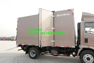 China Manual Container 10t Cargo Van Truck for sale