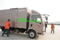 China Manual Container 10t Cargo Van Truck for sale