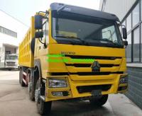 China 12 Wheels Euro2 HW76 Cabin Sinotruk Howo 8x4 Dump Truck for sale