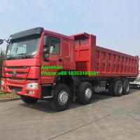 China 12 Wheels Euro2 HW76 Cabin Sinotruk Howo 8x4 Dump Truck for sale