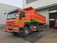 China Zz3257n3847a Orange 20M3 Howo A7 Dump Truck for sale