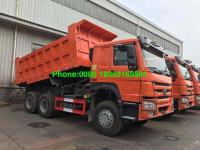 China Zz3257n3847a Orange 20M3 Howo A7 Dump Truck for sale