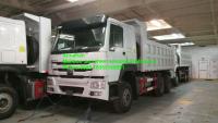 China 371hp 10 Wheels 6x4 Heavy Duty Dump Truck With Left Hand Drive for sale