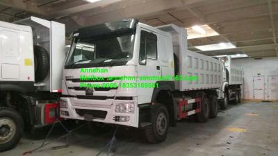 China 371hp 10 Wheels 6x4 Heavy Duty Dump Truck With Left Hand Drive for sale