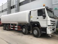 China 30000L Sinotruk Howo7 Water Tank Truck With Spray System for sale