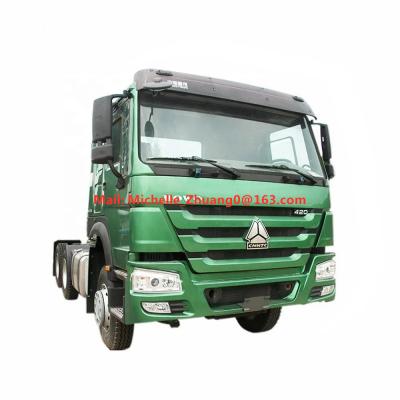 China Euro 2 Sinotruk Howo 6x4 Tractor Head Prime Mover Truck for sale