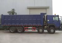 China Sinotruk Howo 8*4 Heavy Duty Tipper Trucks  Horsepower 371hp for sale
