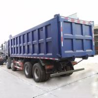 China Sinotruk Howo 8*4 Heavy Duty Tipper Trucks  Horsepower 371hp for sale