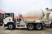 China 10 Wheels 12 Cubic 6x4 371hp Howo Concrete Mixer Truck for sale