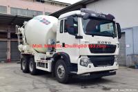China 10 Wheels 12 Cubic 6x4 371hp Howo Concrete Mixer Truck for sale