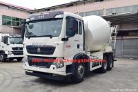 China 10 Wheels 12 Cubic 6x4 371hp Howo Concrete Mixer Truck for sale