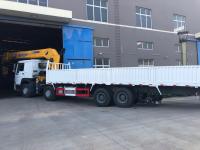 China 20 Ton Sinotruk Howo 8x4 Truck Mounted Crane Straight Boom for sale
