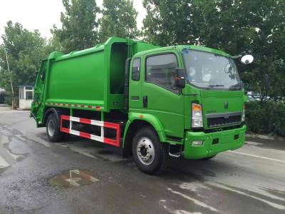 China SINOTRUK HOWO 4*2 Compacted 12m3 Garbage Compactor Truck for sale