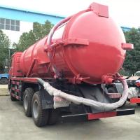 China SINOTRUK HOWO 6X4 336hp Vacuum Sewage Suction Truck for sale