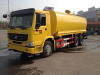 China 290hp ISO PassedSinotruk Howo 20m3 Drinking Water Tank Truck 6x4 10 Tyres 2020 Model for City Road Cleaning for sale