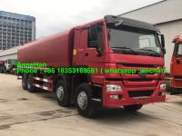 China 8x4 12 Wheels 371hp Sinotruk Howo7 Water Tank Trailer for sale