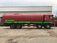 China 8x4 12 Wheels 371hp Sinotruk Howo7 Water Tank Trailer for sale