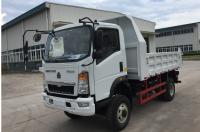 China 8Ton 4x4 Middle Euro 2 Sinotruk Dump Truck ZZ1047E2815B180 Homan Brand for sale