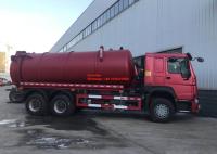 China 95km/h 10M3 16M3 Sewage Suction Truck 4x2 Euro 2 LHD for sale