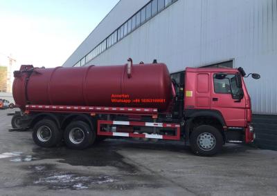 China 95km/h 10M3 16M3 Sewage Suction Truck 4x2 Euro 2 LHD for sale