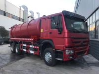 China 95km/h 10M3 16M3 Sewage Suction Truck 4x2 Euro 2 LHD for sale