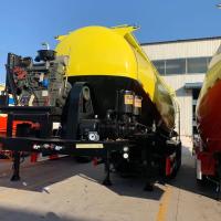 China SGS Passed 45m3 Capacity  Powder Material Trailer with Any Capacity You Request for sale