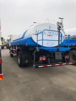 China Manual 10000L 4x2 Water Tank Truck With Front Rear Sprinkler for sale